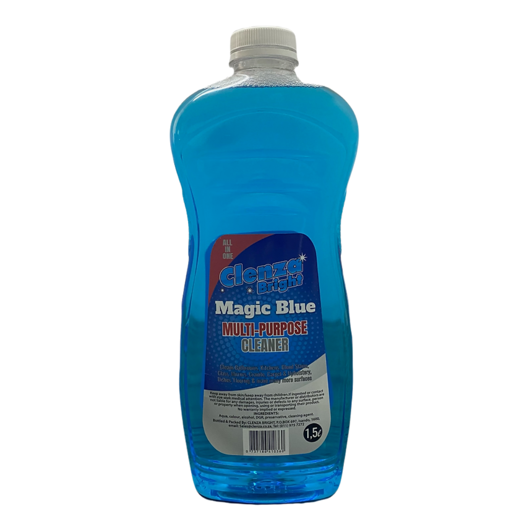 Clenza Bright - 4 Pack Multi-Purpose Cleaner Magic Blue 1.5L | Shop ...