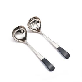 2 PieceStainless Steel Soup Spoon Creative Food Serving Spoon | Shop ...