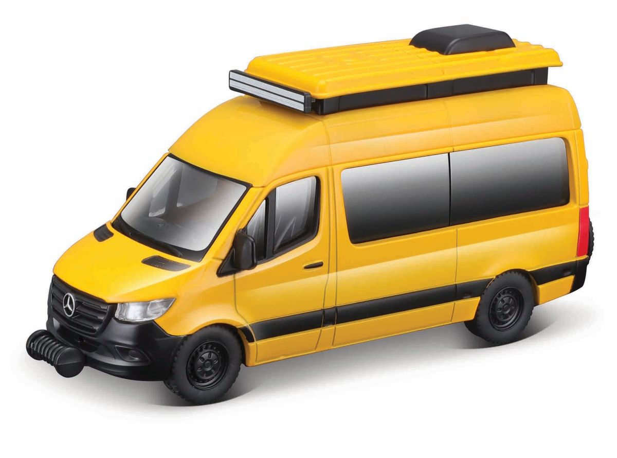 Maisto 4.5" Mercedes-Benz Sprinter Van Camper - Yellow | Shop Today ...