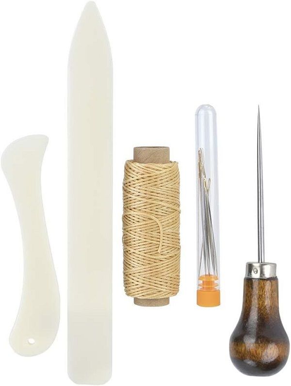Tools Kit Sewing Craft DIY Working Book Stitching Set Binding Needles ...