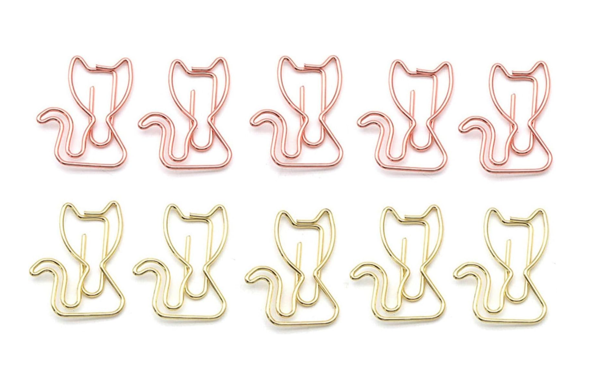 Novelty Paper Clips - Cats - Box of 10 | Shop Today. Get it Tomorrow ...