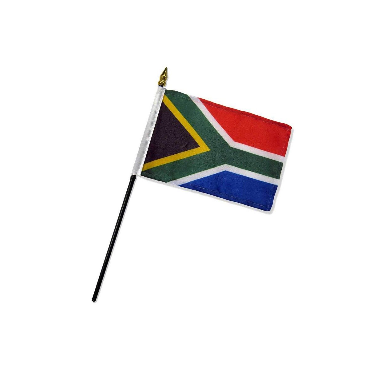 South African National Flag - Handheld Stick Flag (22cmX14cm) Stick ...