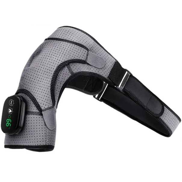 Cordless heated shoulder straps, shoulder heating pad with massage ...