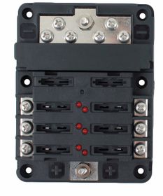 6-Way Complete Positive and Negative Fuse Box for Boats | Shop Today ...