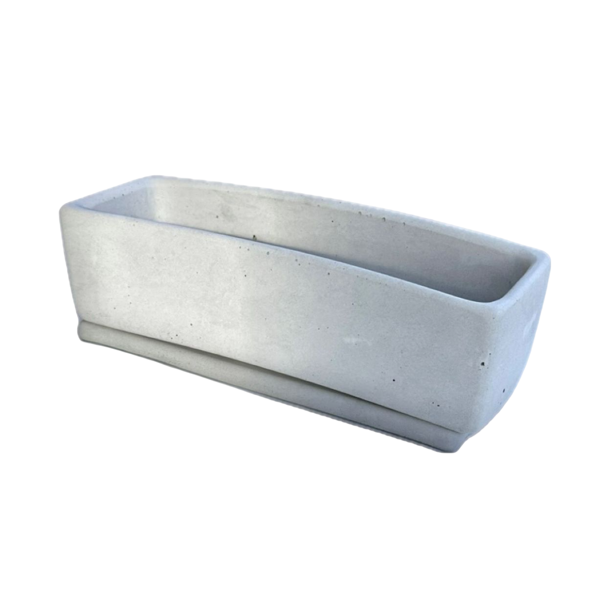 Rectangular Concrete Window Box Vase With Base | Shop Today. Get it ...