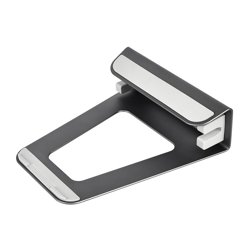 2-in-1 Aluminum Laptop Stand - Ergonomic Cooling & Vertical Space ...