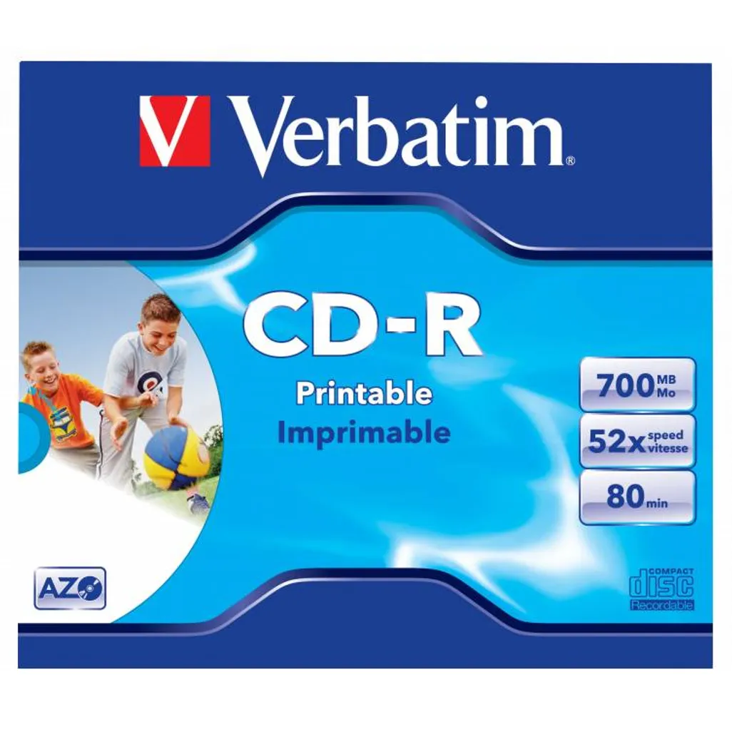 Verbatim- CD Writable 52 Speed ×5 | Shop Today. Get it Tomorrow ...