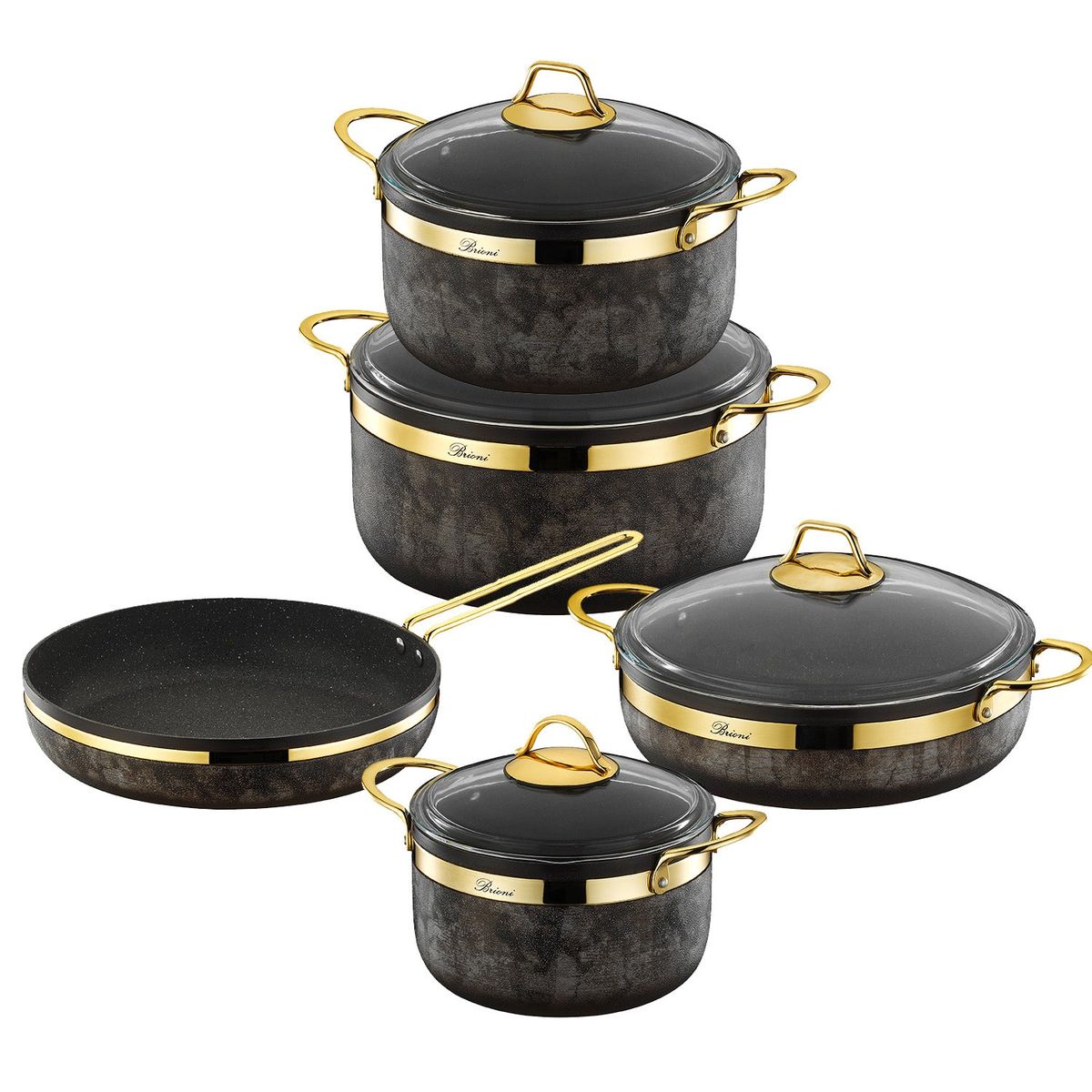 Royal Stone 9 Piece Cookware Set | Shop Today. Get it Tomorrow ...