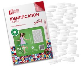 Redfern Identification 84up A4 Self-Adhesive Label Pack (With Clear ...