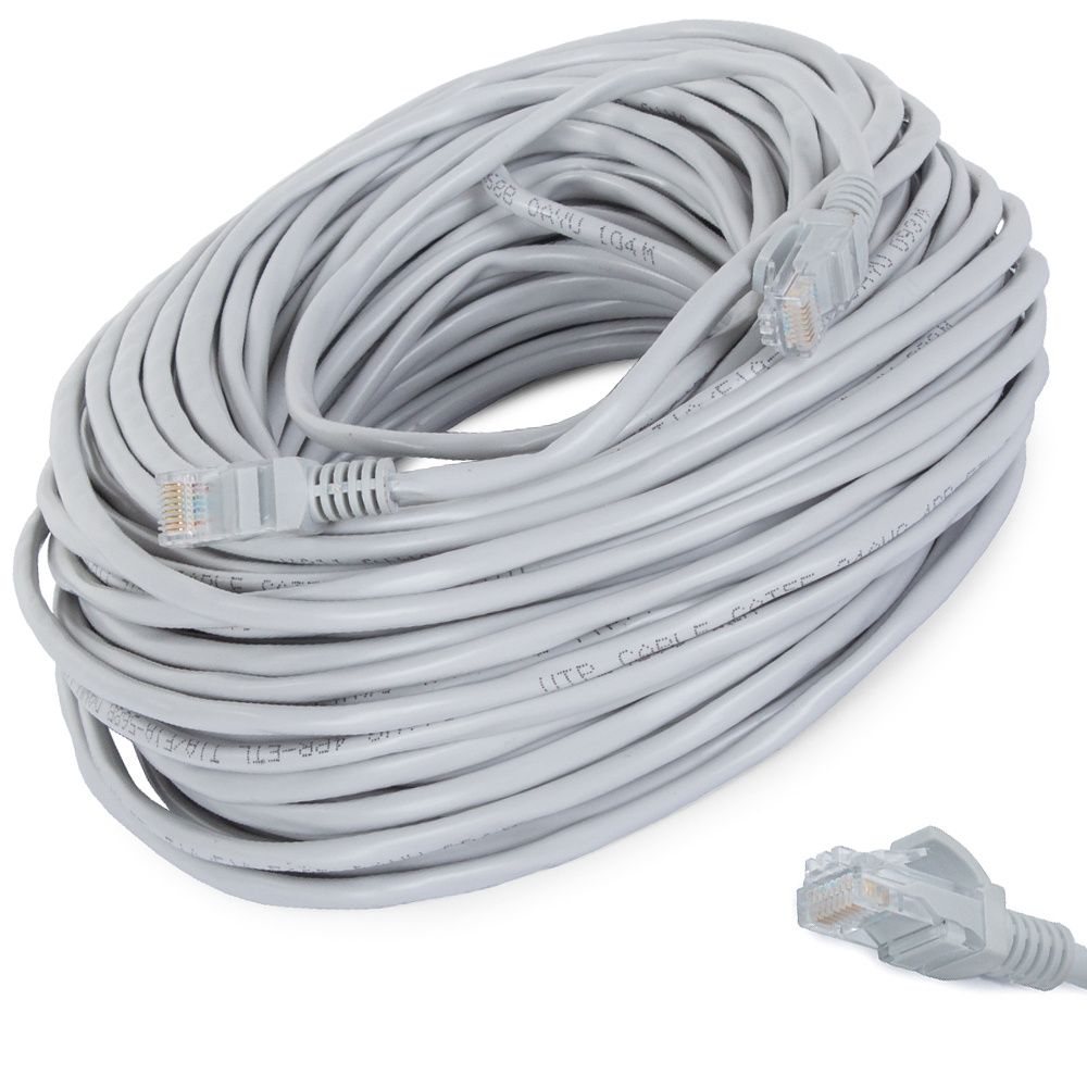 Cat6 30M Grey UTP Cable Patch Cord Patch Cable with RJ45 GREY | Shop ...