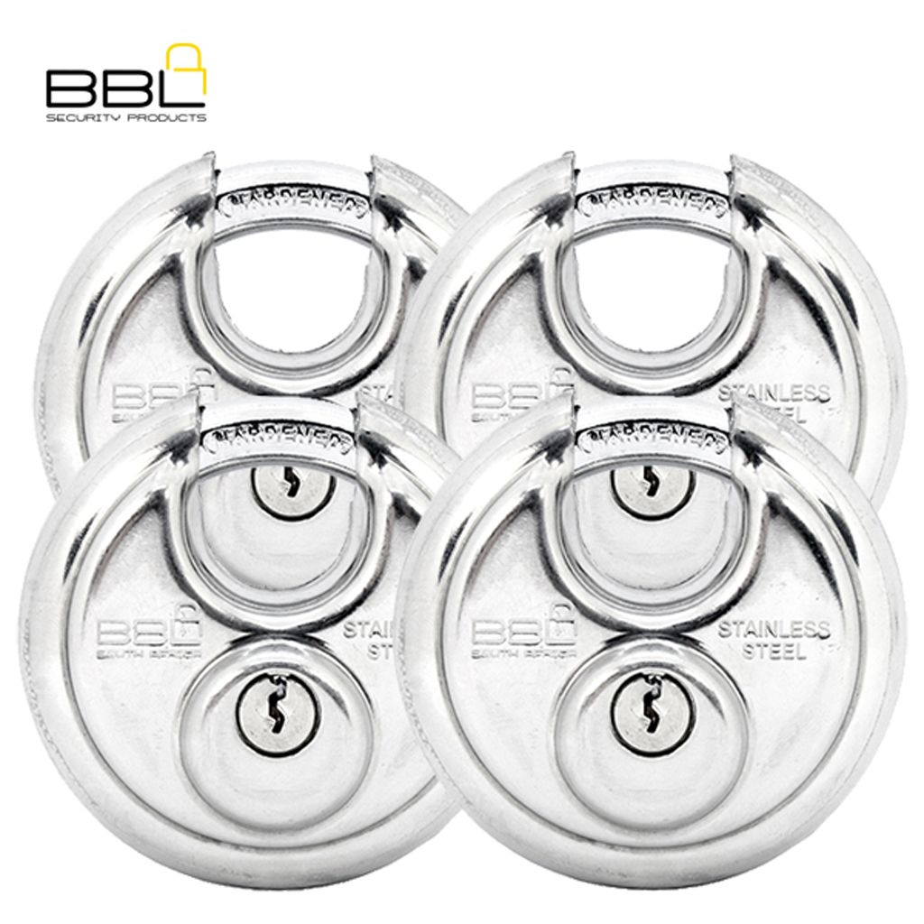 Standard Discus Padlock - 60mm (4 Pack) | Shop Today. Get it Tomorrow ...