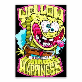 Yellow Is The Colour Of Happiness Poster - A1 | Shop Today. Get it ...