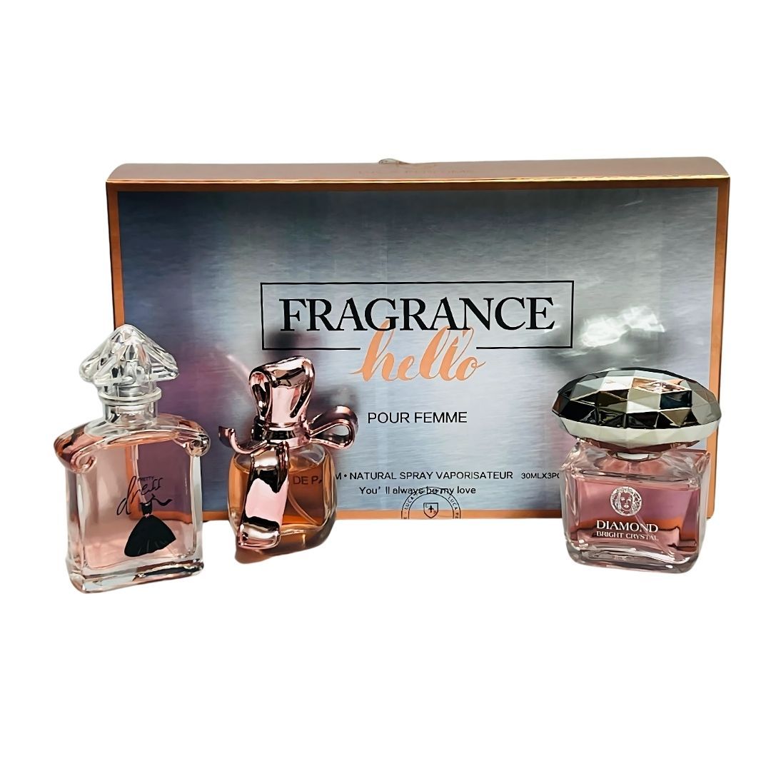 Fragrance Hello 3 Perfume Set for Women - 3x30ml EDP | Shop Today. Get ...