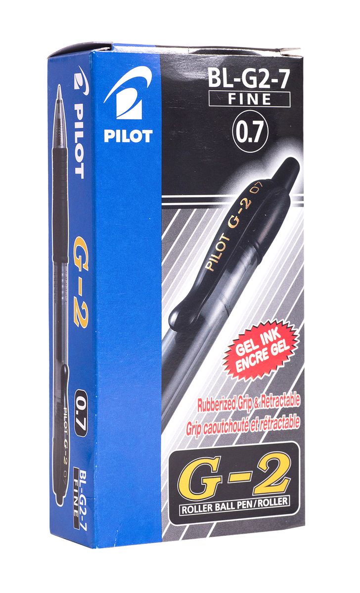 Pilot G-2 0.7 Gel Retractable Pen - Box of 12 - Black | Shop Today. Get it Tomorrow! | takealot.com