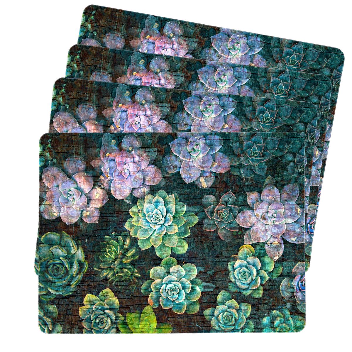 Two Tone Succulents on Beige Placemats | Shop Today. Get it Tomorrow ...
