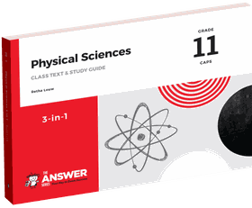 The Answer Series Gr 11 Physical Sciences 3in1 Study Guide Shop Today