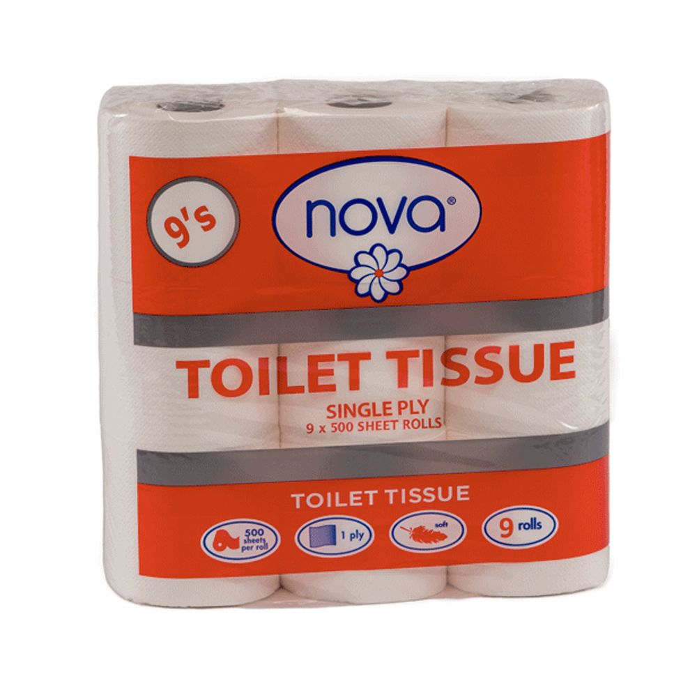 Nova Toilet Tissue 500 Sheets 1 Ply - (7x9) 63s | Shop Today. Get it ...
