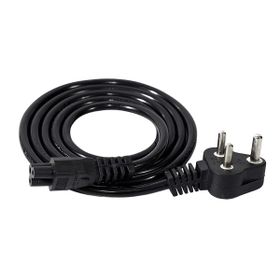 Universal Laptop 3 Pin Safe & Efficient Power Cable - Black | Shop ...