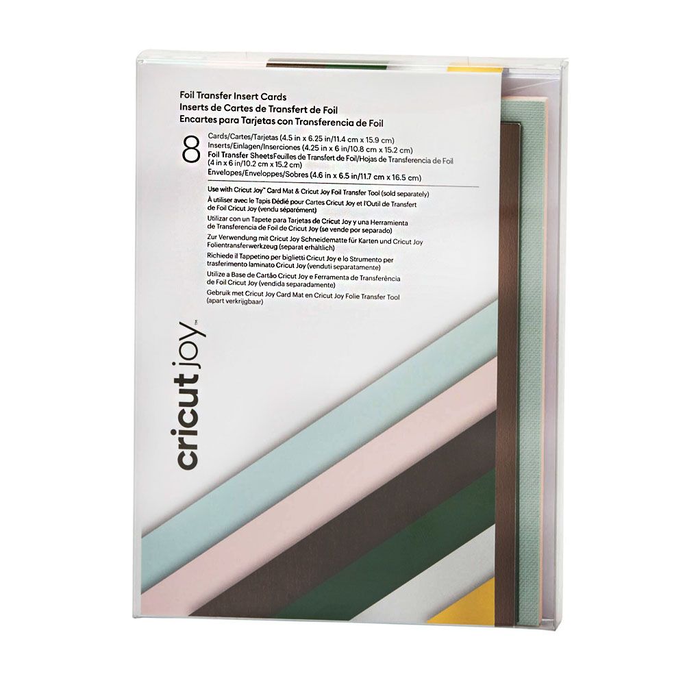 Cricut Insert Cards Foil Forest R30 11.4 Cm X 15.9 Cmn8 Pack | Shop ...