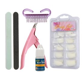 Natural Acrylic French Tips Set | Shop Today. Get it Tomorrow ...
