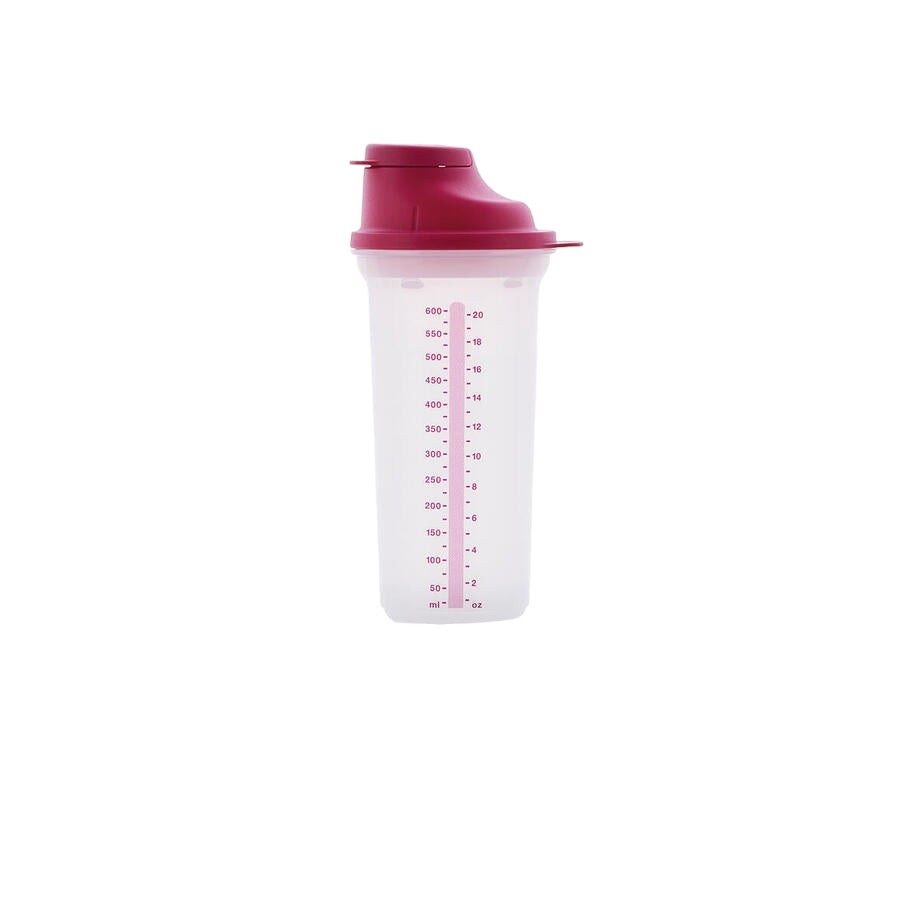 Tupperware Prep Shaker Transparent, Purple Flip open 600ml | Shop Today ...