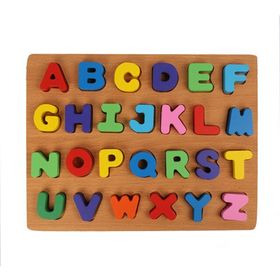 Wooden Alphabet Puzzle, Letter Puzzles for Toddlers | Shop Today. Get ...