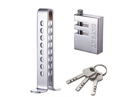 Stainless Steel Anti-Theft Car Brake Pedal Lock | Shop Today. Get it ...
