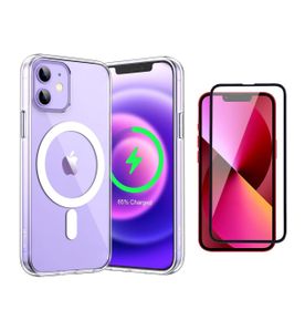 MagSafe Wireless Charge Clear Case & Screen Protector for iPhone 11 ...
