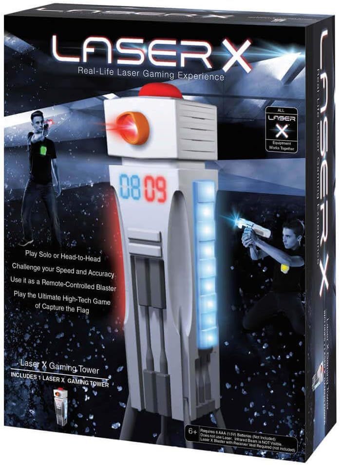 Laser X Interactive Gaming Tower - Real-Life Infrared Laser Game Target ...