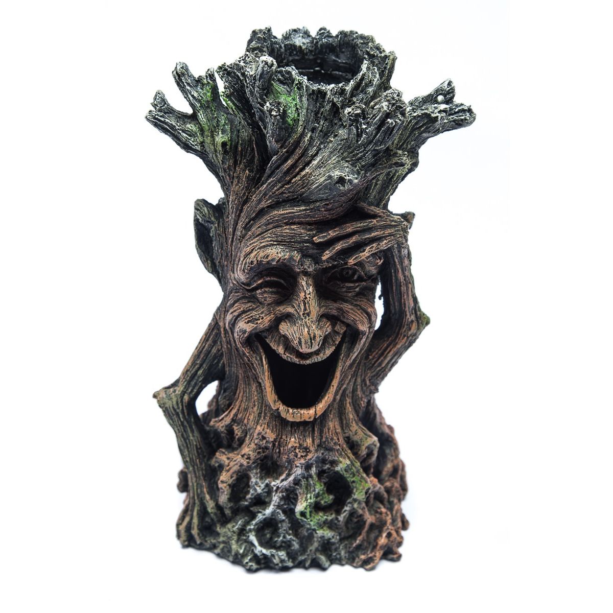 Smiling Tree Stump Fish Tank/Aquarium Resin Ornament | Shop Today. Get ...