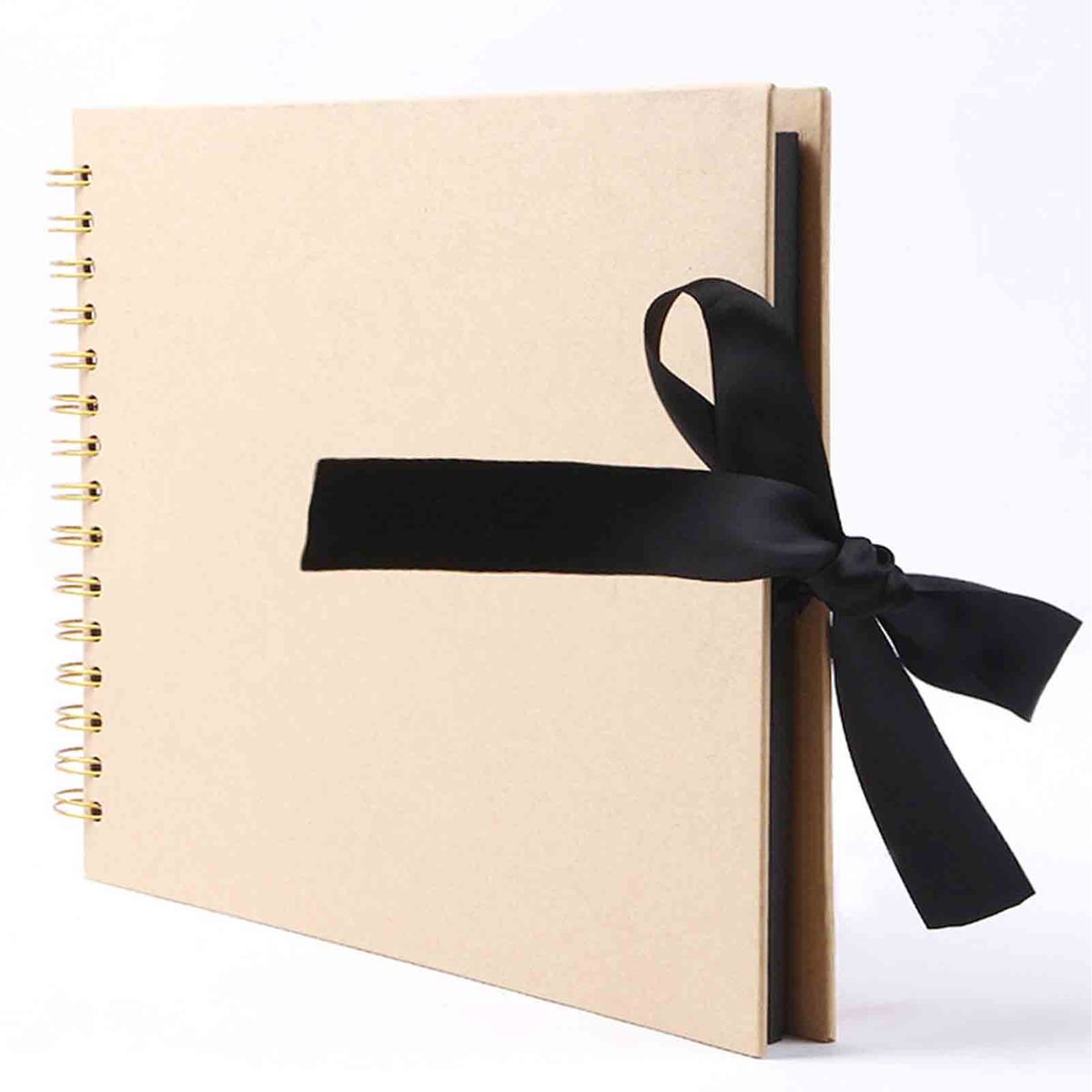 DIY Kraft Paper Scrapbook with Ribbon | Shop Today. Get it Tomorrow ...