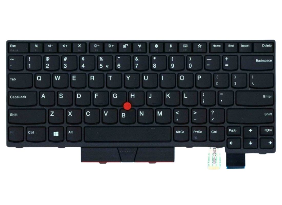 Keyboard Compatible with Lenovo ThinkPad T470 / T480 - Non-Backlit ...