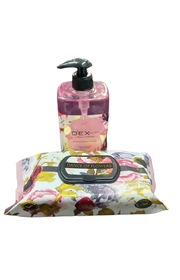Dex - Luxury Liquid Soap 500ml + 50 in a Pack Wipes - Fresia | Shop ...