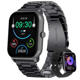 NANWEI Smartwatch 1.83" Large Screen Bluetooth Call Waterproof Smart ...