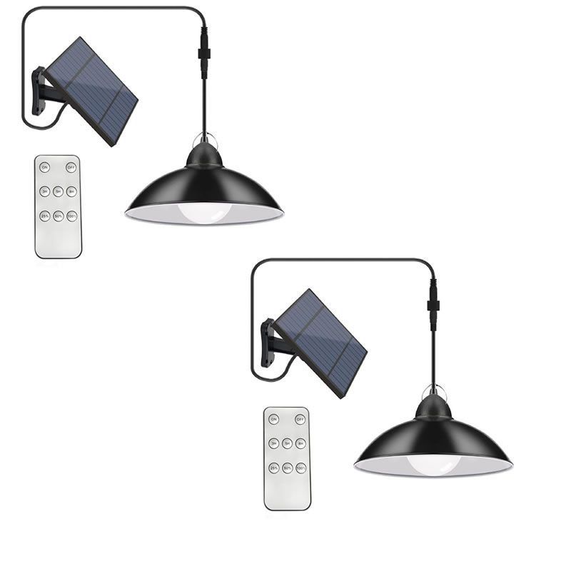 Set of 2 Outdoor Remote Controlled Solar Light | Shop Today. Get it ...