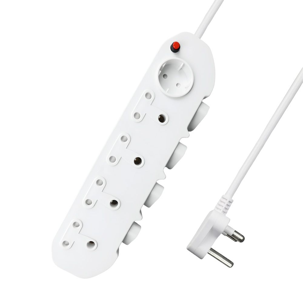 Redisson 9 Way Multi-Plug Adapter Fire Resistant 4x16A,4x5A | Shop ...