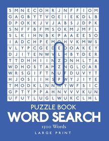 Word Search Puzzle Book - 1500 Words: 100 Puzzles - 1 Puzzle Per Page ...