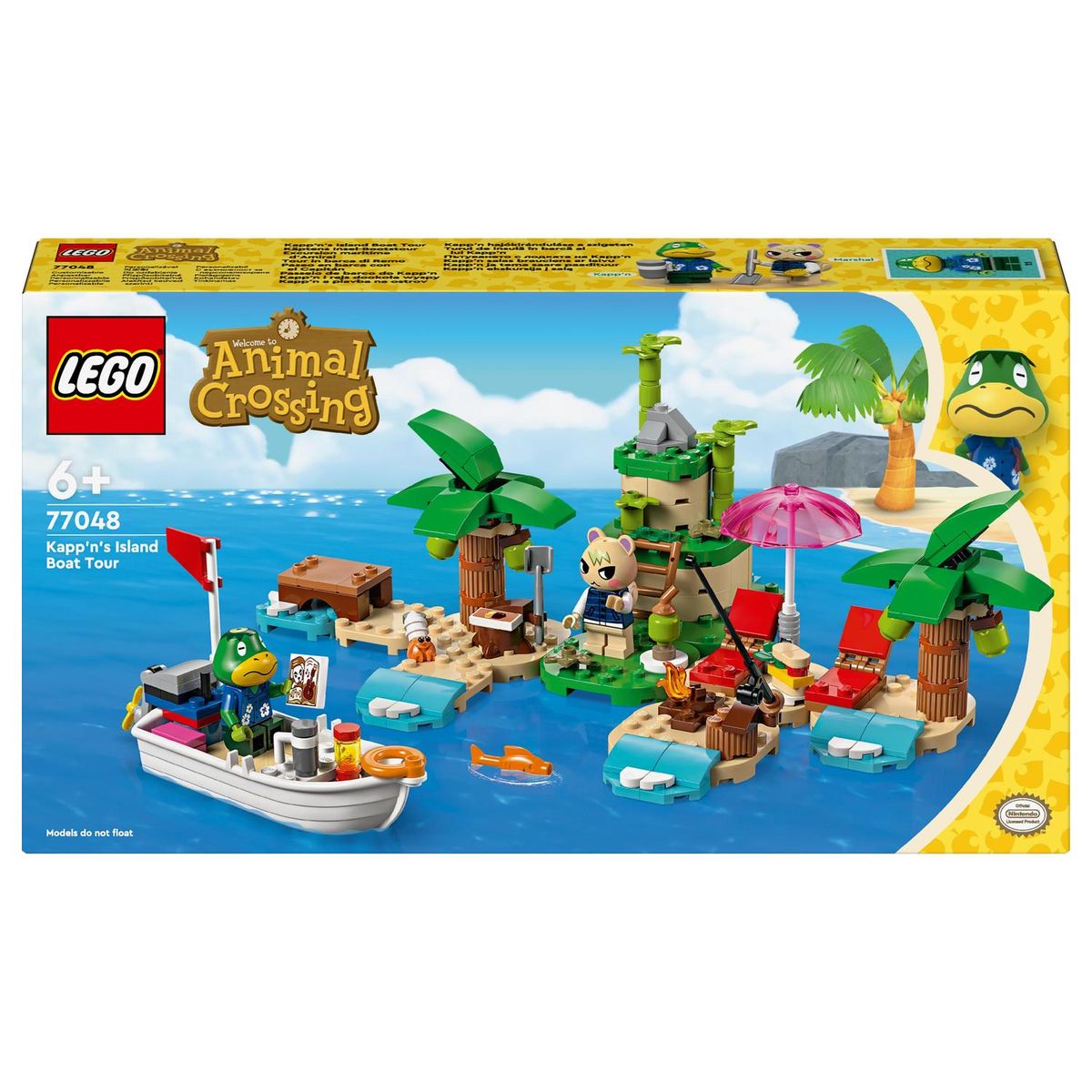 LEGO® Animal Crossing™ Kapp’n’s Island Boat Tour 77048 Building Toy Set ... LEGO® Animal Crossing™ Kapp’n’s Island Boat Tour 77048 Building Toy Set ...