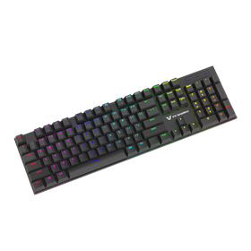 VX Gaming Floki Series Wired RBG Full Mechanical Keyboard - Black ...