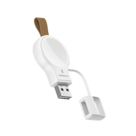 Volkano Apple Compatible iWatch Magnetic Wireless Fast Charger - White ...