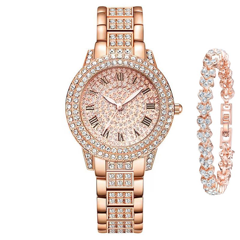 Women Carbon steel Cubic Zirconia Leisure Watch Quartz watches | Shop ...