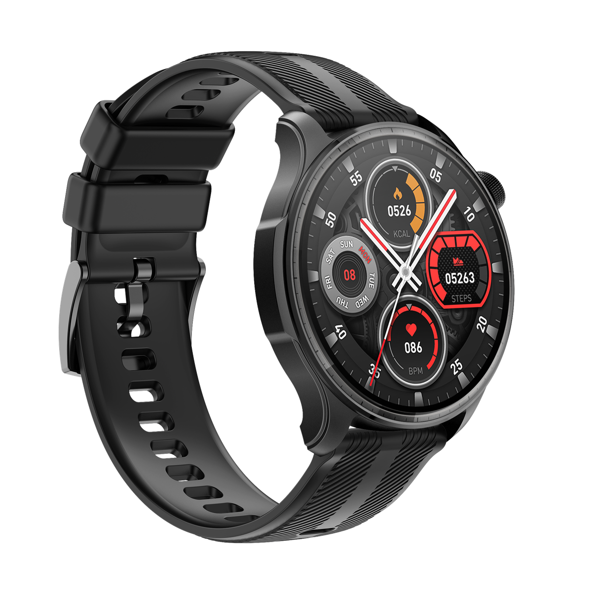 Volkano Strive Water Resistant Smartwatch with Health & Fitness ...