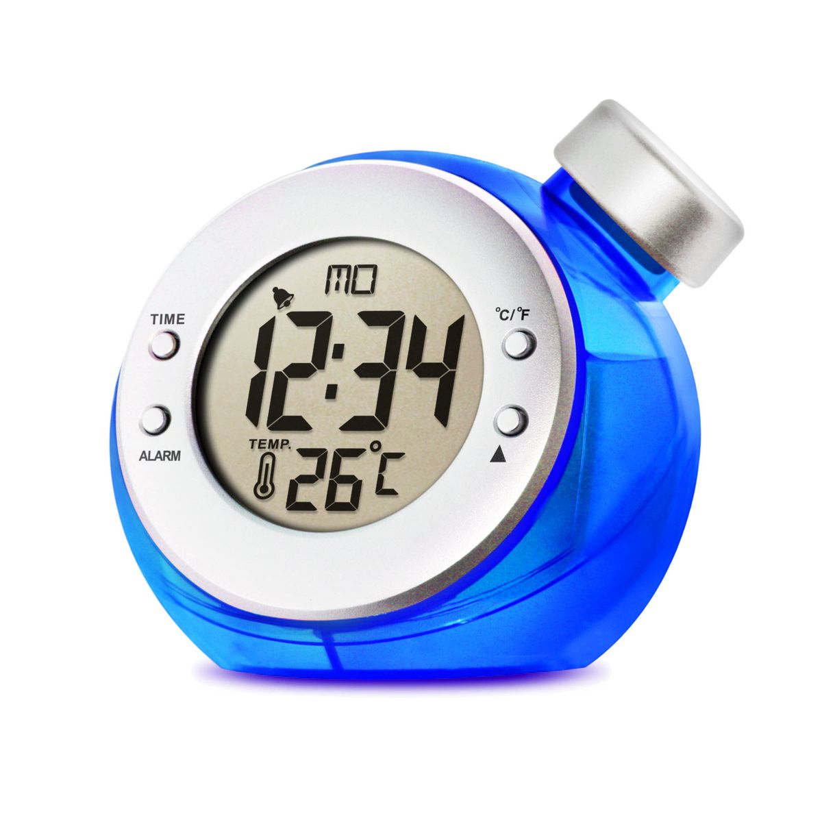 Water Clock With Thermometer and Alarm - Powered by Water - Blue | Shop ...