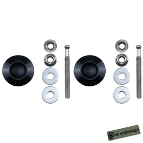 Auto Mini Push Button Quick Release Bumper/ Bonnet Lock 30mm (Set ...