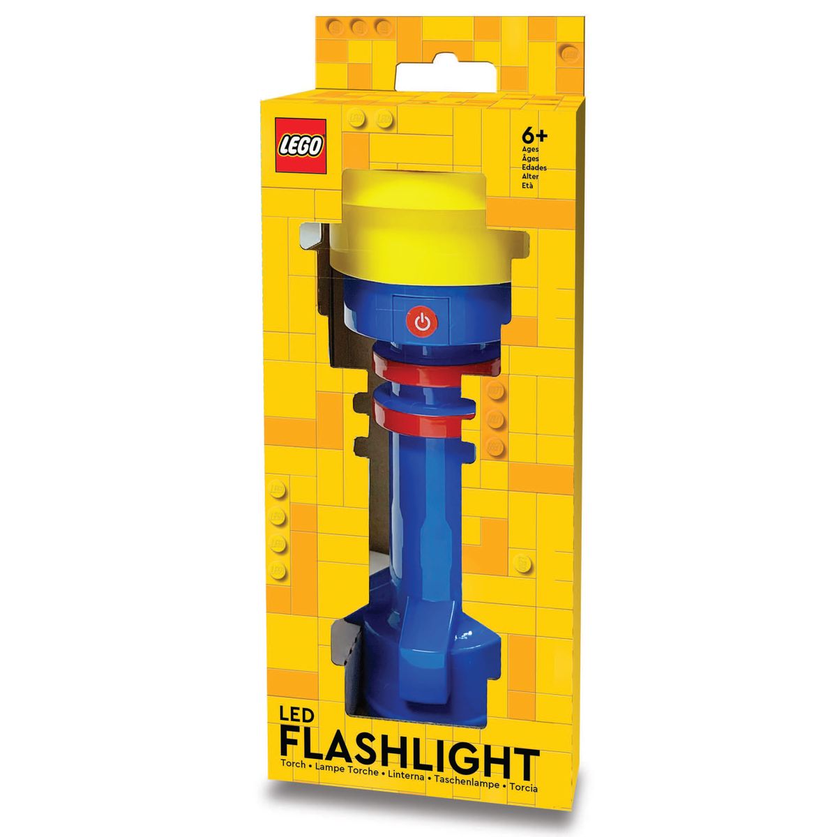 LEGO Torch Flashlight - Blue/Red/Yellow - 19 cm | Shop Today. Get it ...
