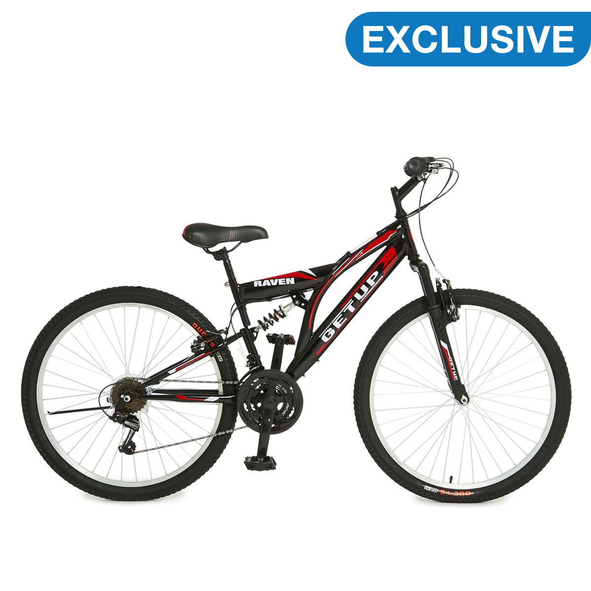 GetUp Raven 26'' Dual Suspension Bike - Shimano Equiped | Shop Today ...