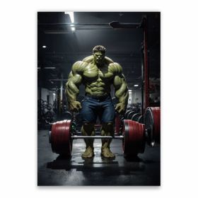 Hulk Weight Lift Poster - A1 | Shop Today. Get it Tomorrow! | takealot.com