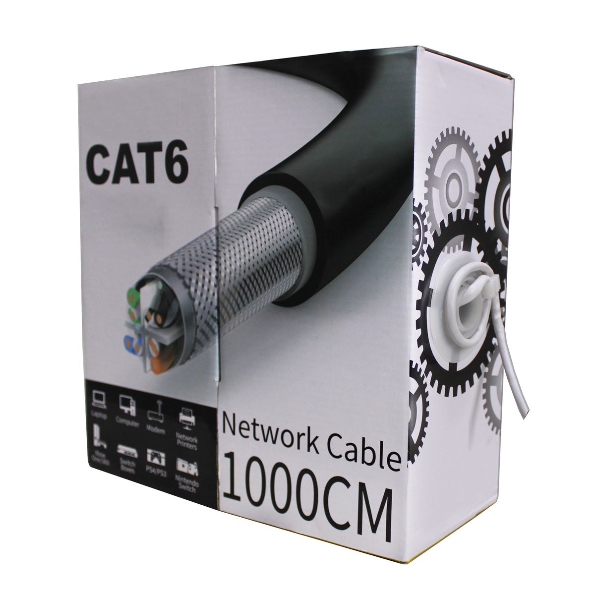 100M Cat6 Twisted 4 Pair Network Cabling Box - Grey | Shop Today. Get it Tomorrow! | takealot.com