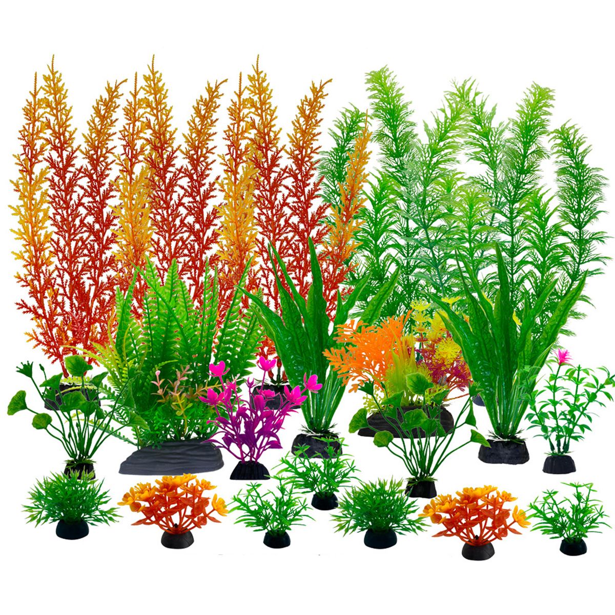 Artificial Fish Tank Decoration Underwater Plant - Set of 20 | Shop ...