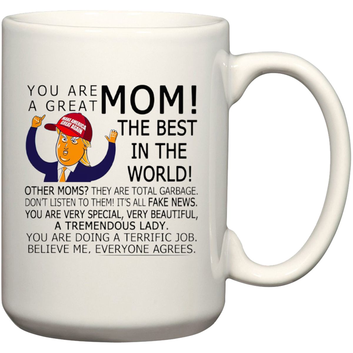You're A Great Mom The Best In The World Gift Coffee Mug | Shop Today ...